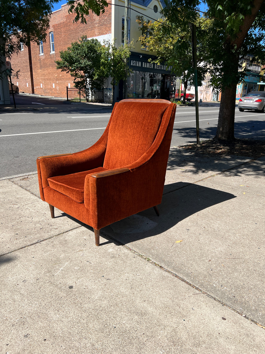 Kroehler Burnt Orange Armchair – BOHO TO GO